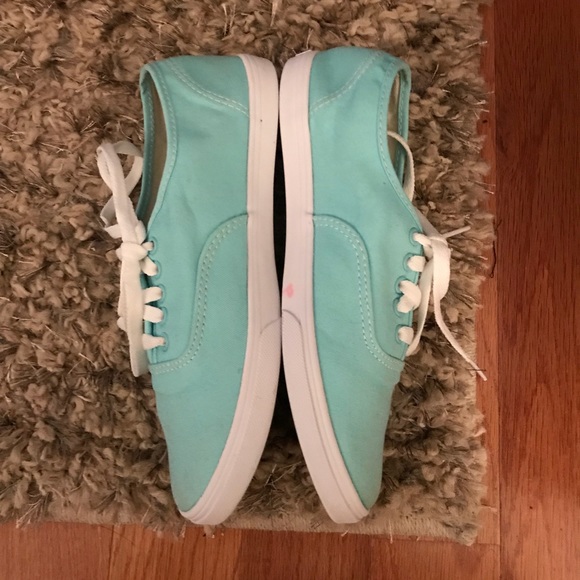 Vans | Shoes | Vans Shoes Mint Green Canvas | Poshmark
